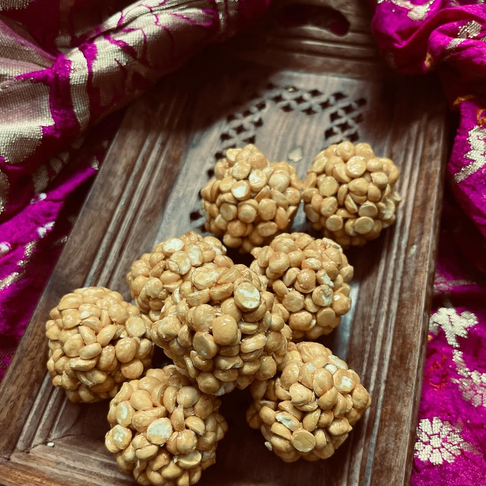 Pottu Kadalai Urundai - 250 gms - READY TO SHIP – Mylapore Kitchens