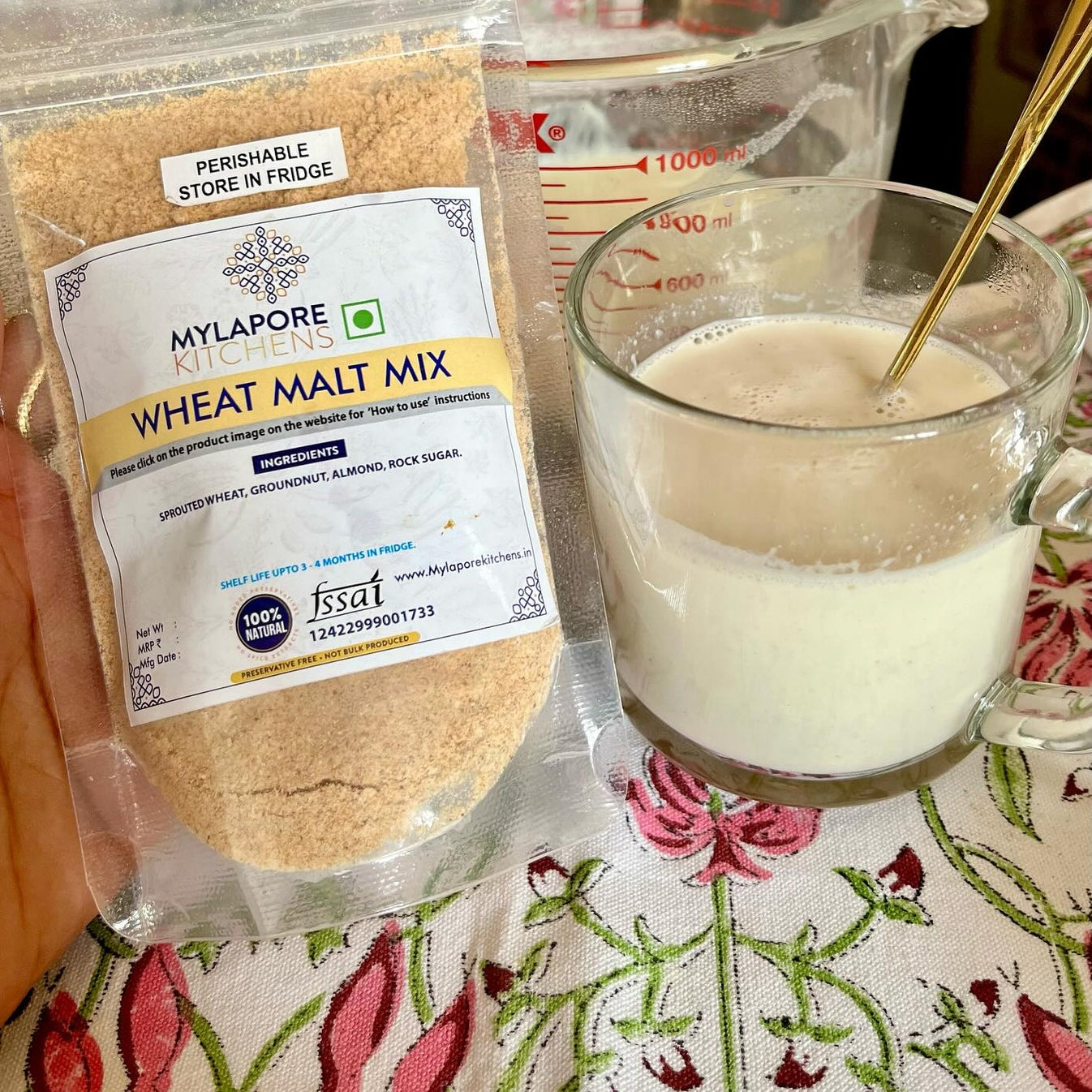 Wheat Malt Mix - 100 gms – Mylapore Kitchens